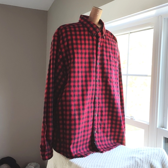 Lands'End | Shirts | Lands End Mens Traditional Fit Pattern Flagship ...